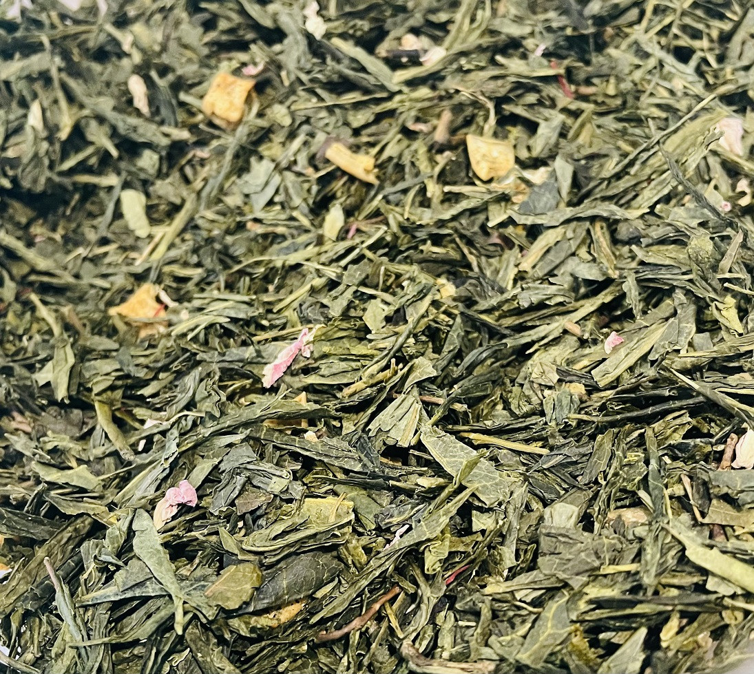Thé vert Pomme Poire Safran 30g - Thés et Infusions au safran ...